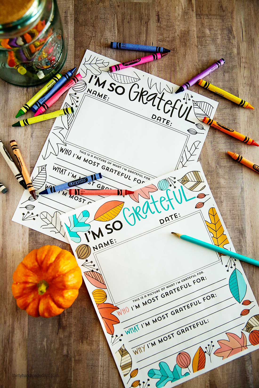 50 BEST Thanksgiving Printables! - The Inspiration Board