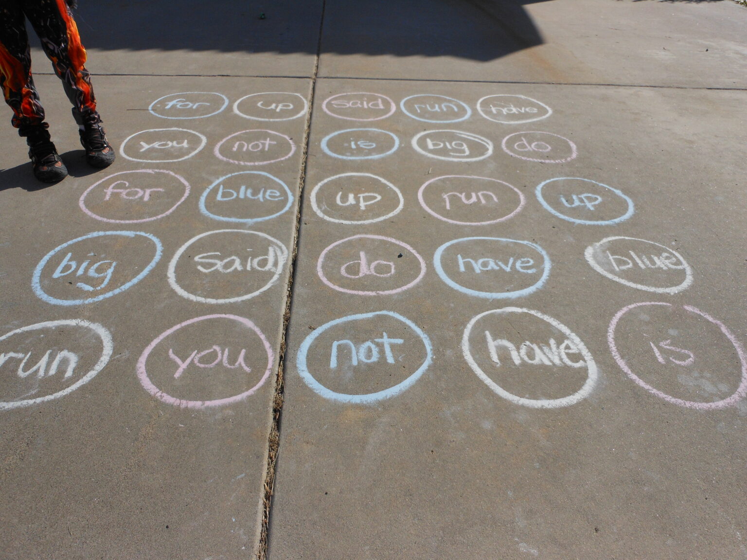 Sidewalk Chalk Ideas- The Inspiration Board